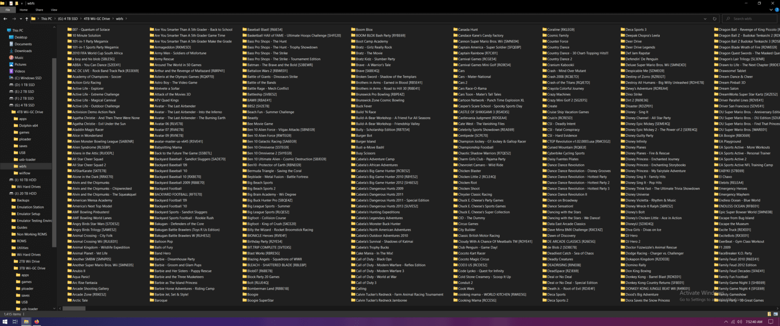 4TB Wii and GameCube Hard Drive Games List – Mariogasm