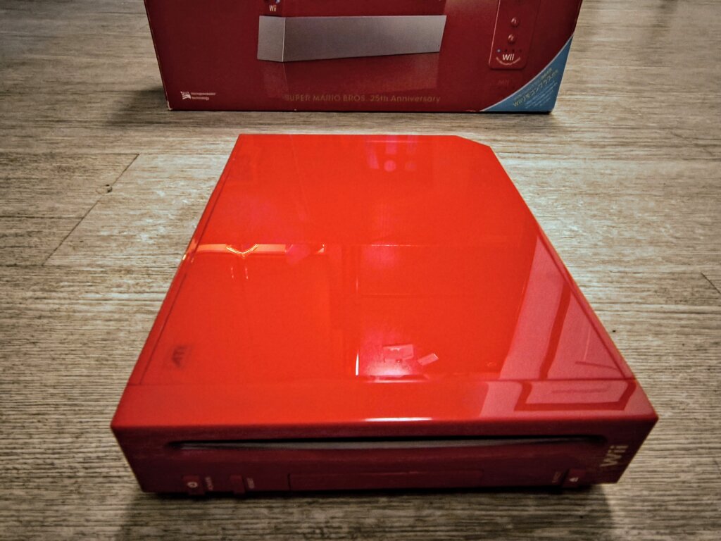 4TB Boxed Modded Super Mario Red Wii Package ~ 25th Anniversary Edition ...